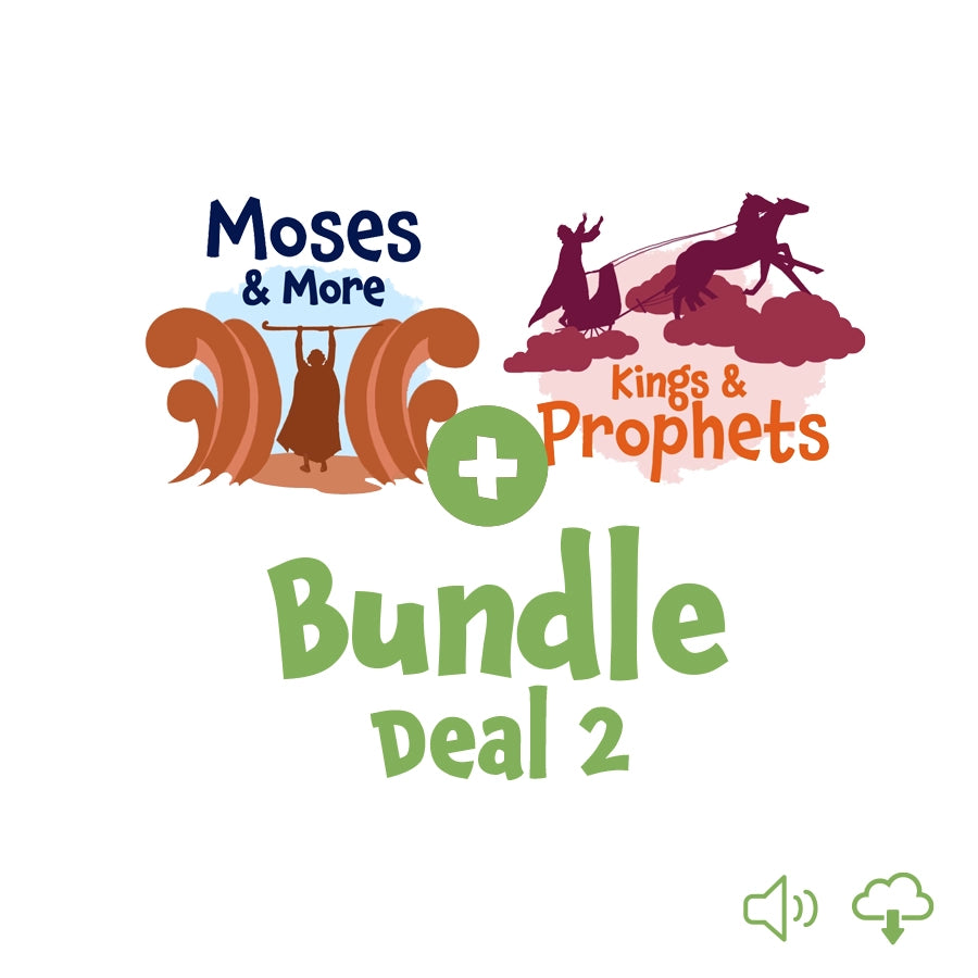 Bundle 2 - Moses & More + Kings & Prophets – Little Bible Stories